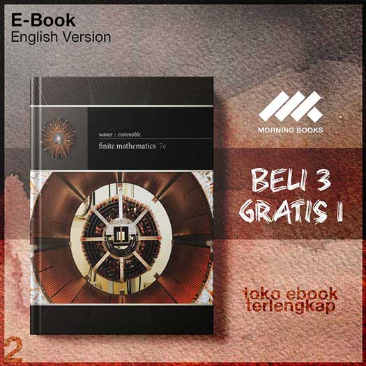 Finite Math and Applied Calculus 7th Edition – Morning Store