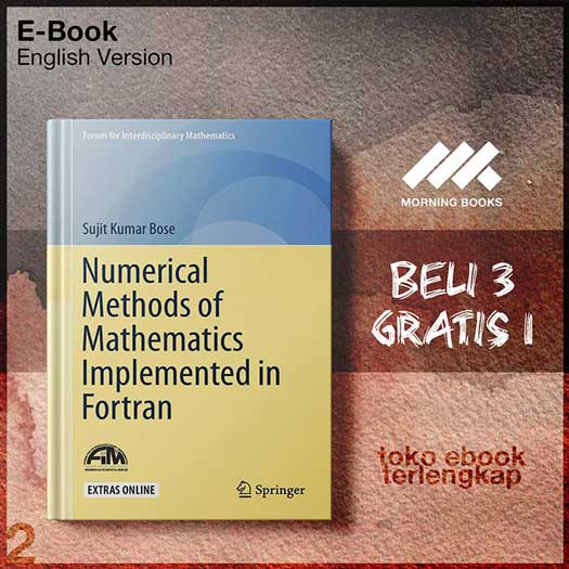 Numerical Methods of Mathematics Implemented in Fortran by Bo – Morning Store