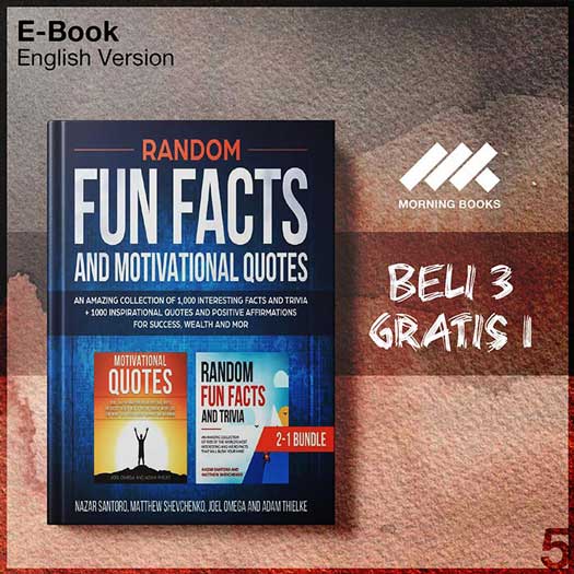 Random Fun Facts and Motivational Quotes 2 – 1 Bundle – Morning Store