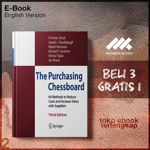The Purchasing Chessboard 64 Methods to Reduce Costs and Increase V ...