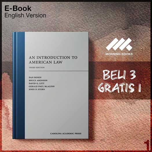 An Introduction to American Law by Daniel Rosen – Morning Store