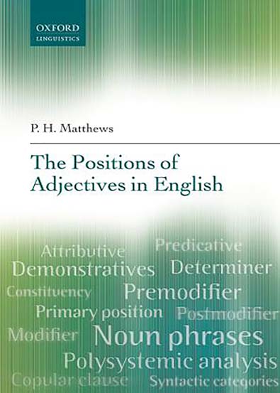 The Positions of Adjectives in English – Morning Store